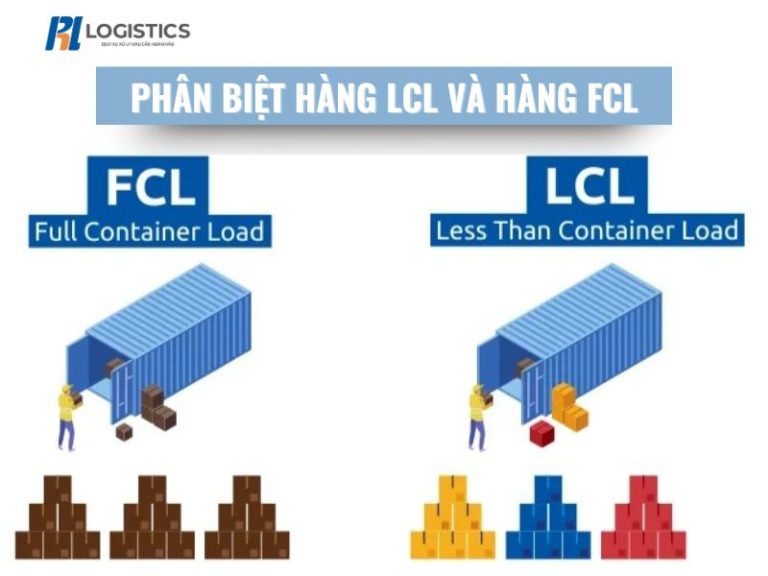 [ Mách Bạn ] Cách phân biệt hàng LCL và hàng FCL
